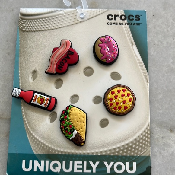 CROCS | Shoes | Crocs Set Of Five Food Pack | Poshmark
